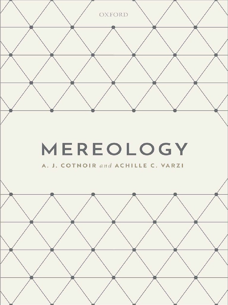 Mereology | PDF | Edmund Husserl | Ontology