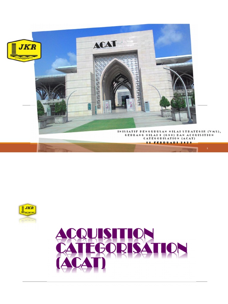 Slide ACAT 03012020 Roadshow | PDF