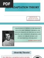 Roy, Neuman, King Reviewer | PDF | System | Adaptation