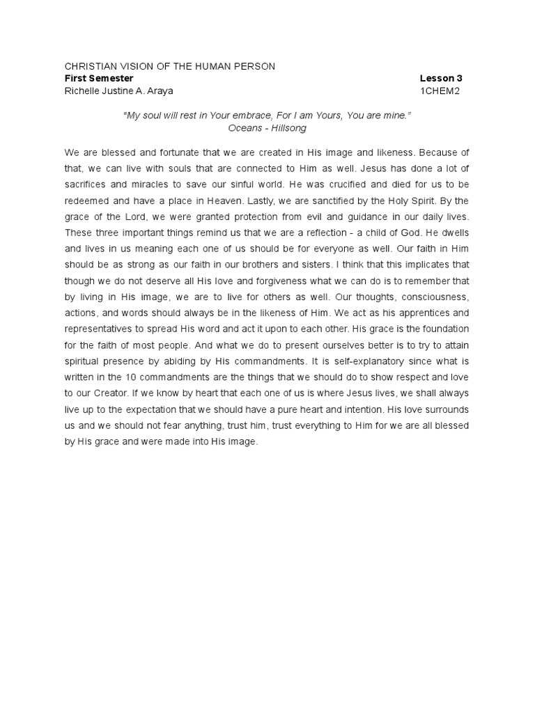 Lesson-3-Analysis Essay | PDF | Philosophy