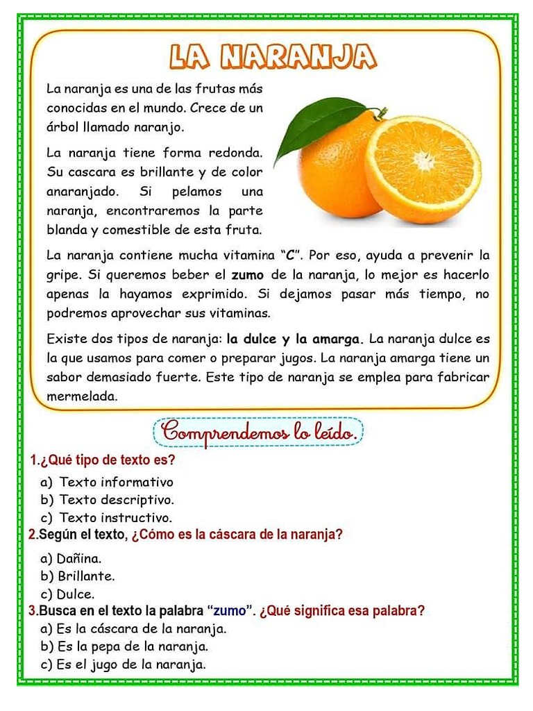 La Naranja | PDF