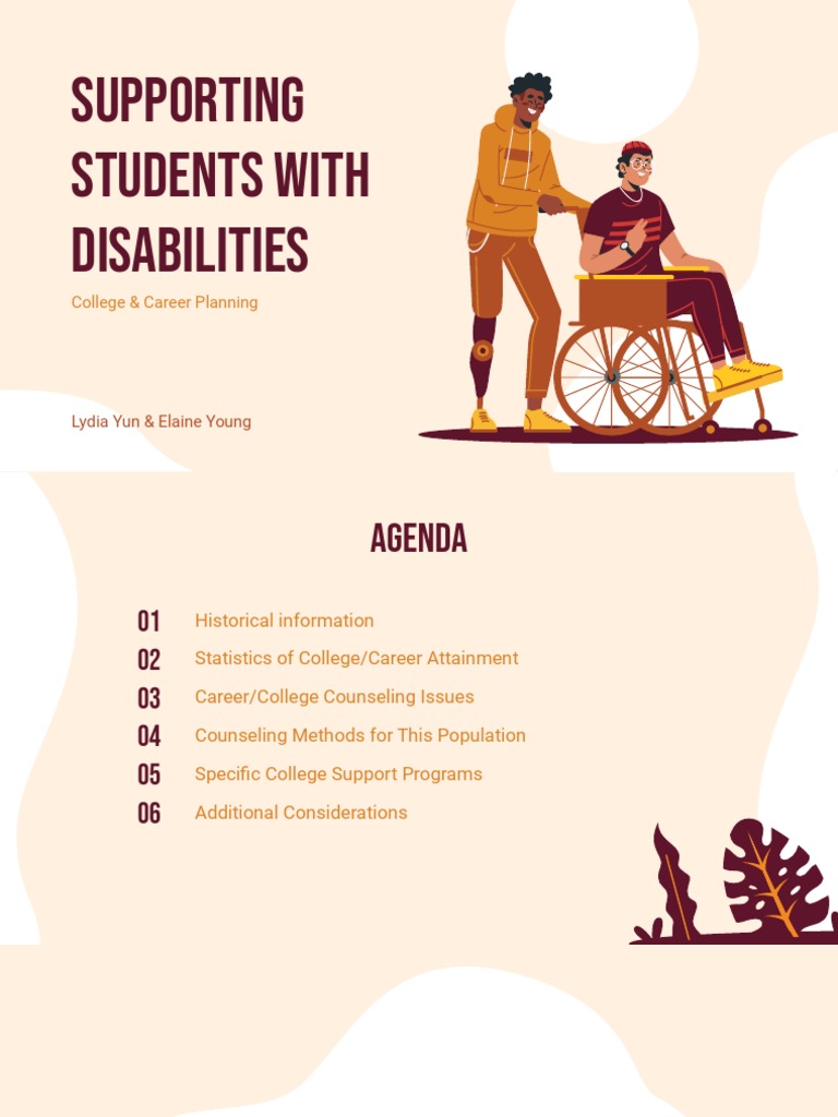 College & Career Support for Disabled Students | PDF | Special ...