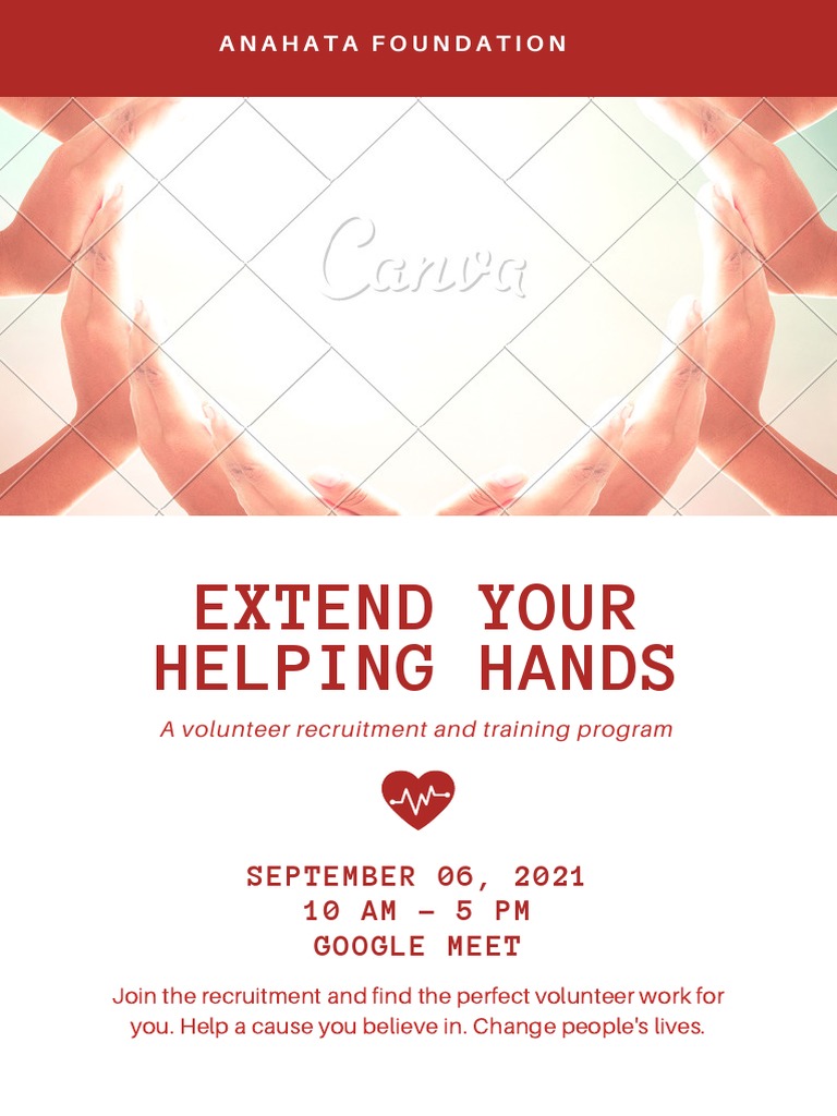Extend Your Helping Hands | PDF