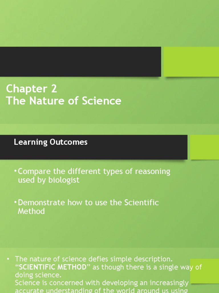 Nature of Science Methods | PDF | Scientific Method | Reason