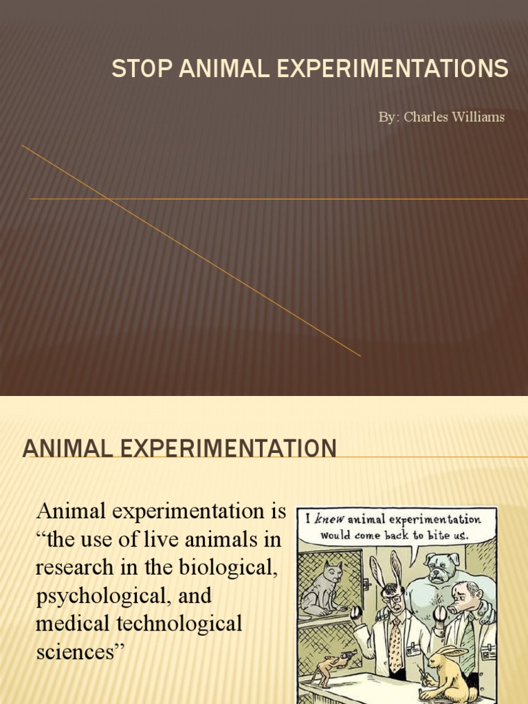 End Animal Experimentation Now | PDF