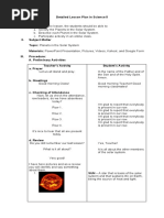 Detailed Lesson Plan in Science (Solar System) | PDF | Solar System ...
