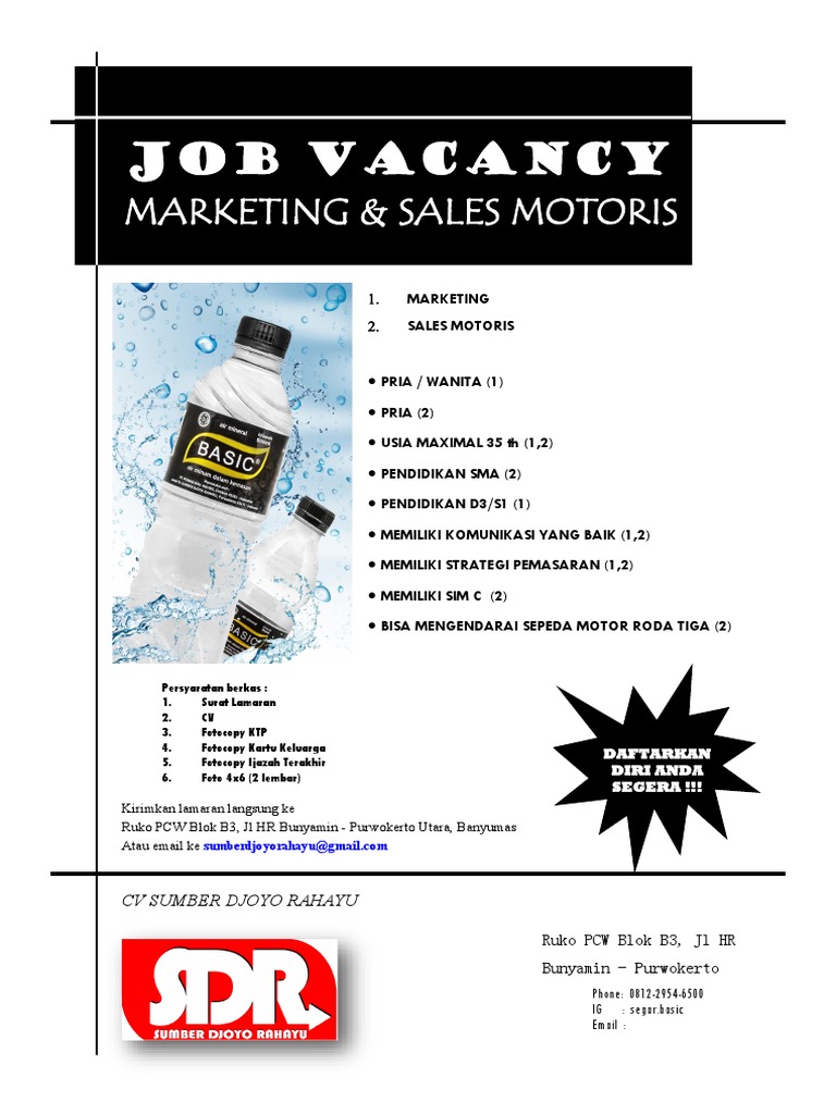 CV Sumber Djoyo Rahayu 2 | PDF