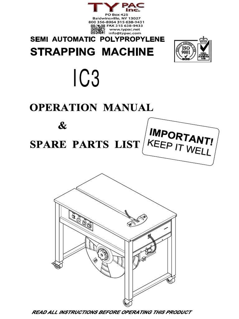PAC IC3 Manuals | PDF | Mechanical Engineering | Equipment