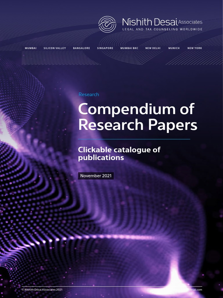 Compendium of Research Papers: Clickable Catalogue of Publications ...
