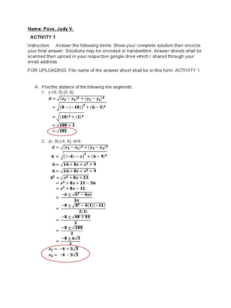 Activity 1 | PDF | Teaching Methods & Materials