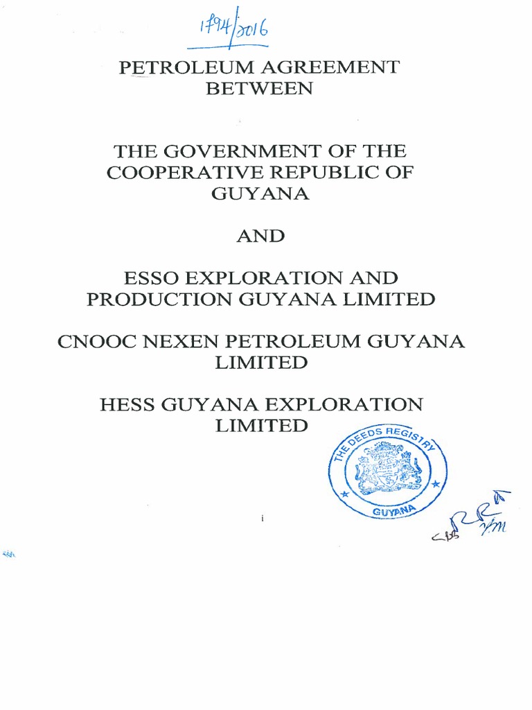 2731 Esso Exploration and Production Guyana LTD Cnooc Nexen Petroleum Guyan... | PDF