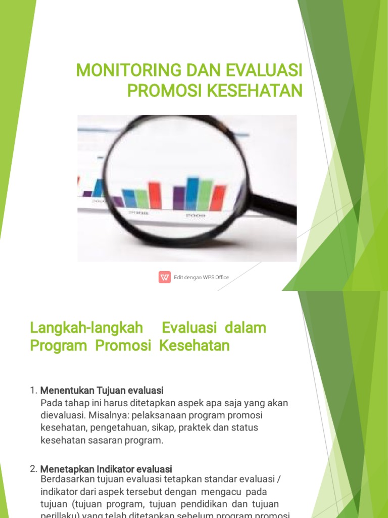 Praktikum Monitoring Evaluasi Penerapan Promkes | PDF | Karier & Perkembangan | Bisnis