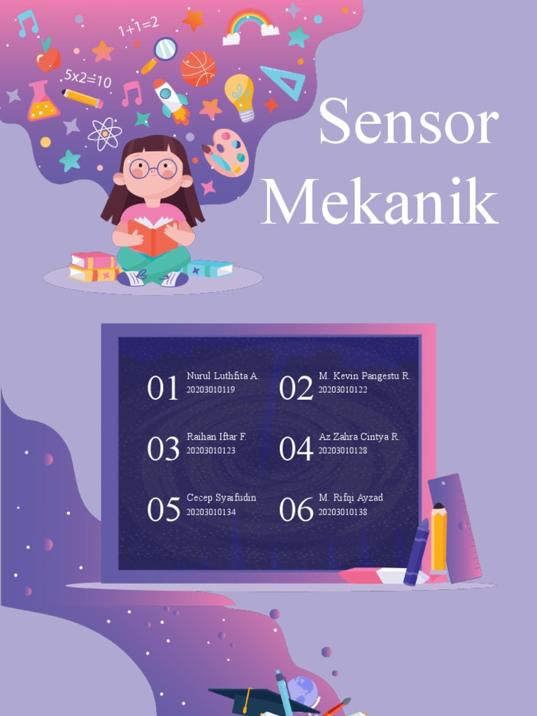 Sensor Mekanik: Pengertian dan Contoh | PDF