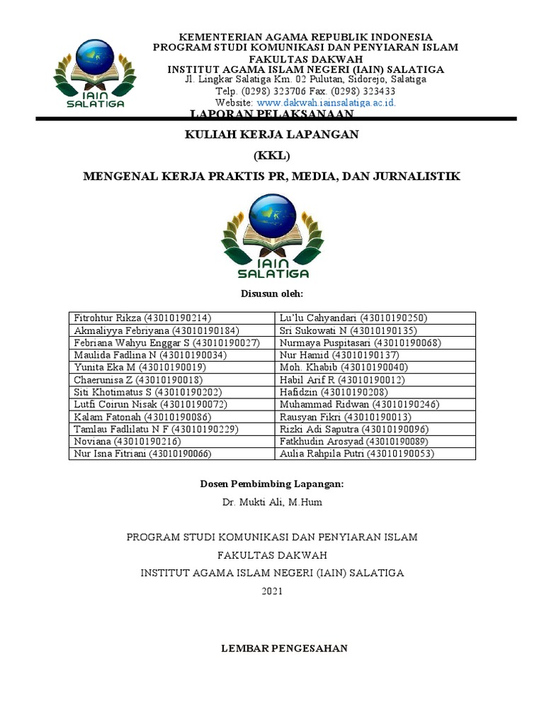 Laporan KKL Fix Print | PDF