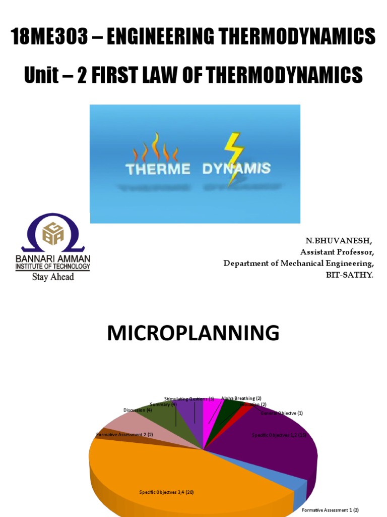 First Law of Thermodynamics | PDF | Heat | Enthalpy