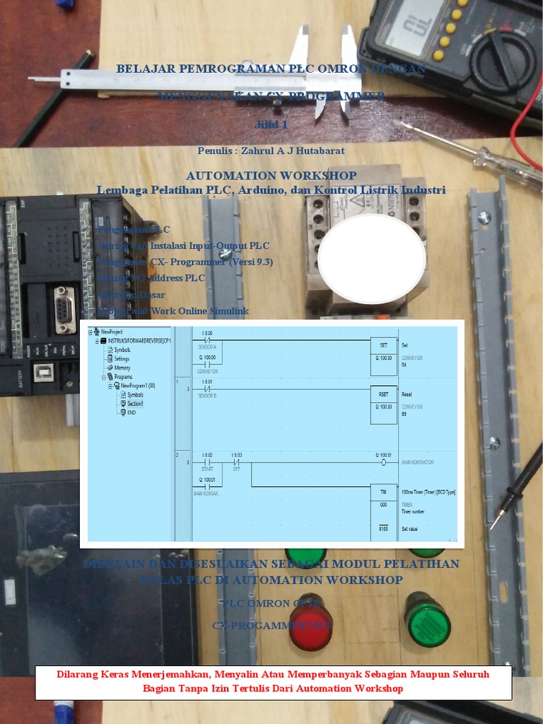 Panduan PLC Omron dengan CX-Programmer | PDF