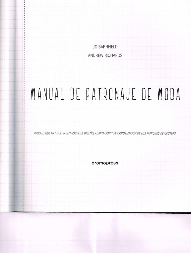 Manual de Patronaje de MODA SuperRegalo-2 | PDF