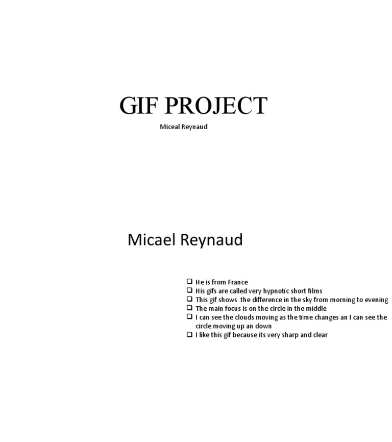 Hypnotic GIFs: Sky Transition Art | PDF | Law