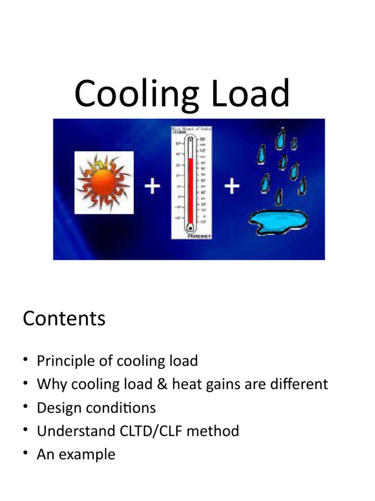 12 Cooling Load Calculations | PDF | Air Conditioning | Heat Transfer