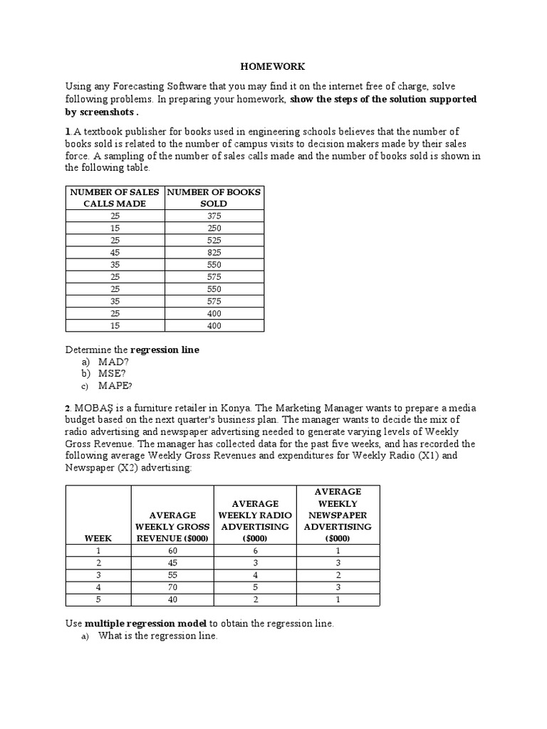 Planning | PDF | Forecasting | Regression Analysis