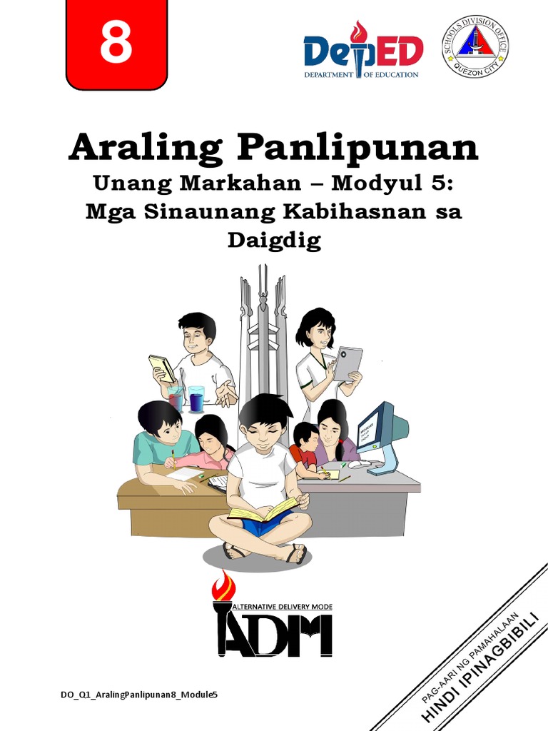 AP 8 - Q1 - Module 5 - Sinaunang Kabihasnan Sa Daigdig | PDF