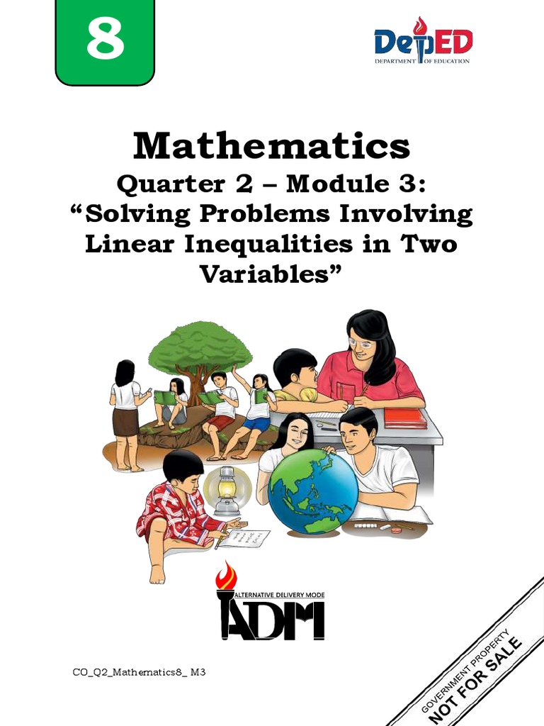 Mathematics: Quarter 2 - Module 3: "Solving Problems Involving Linear ...