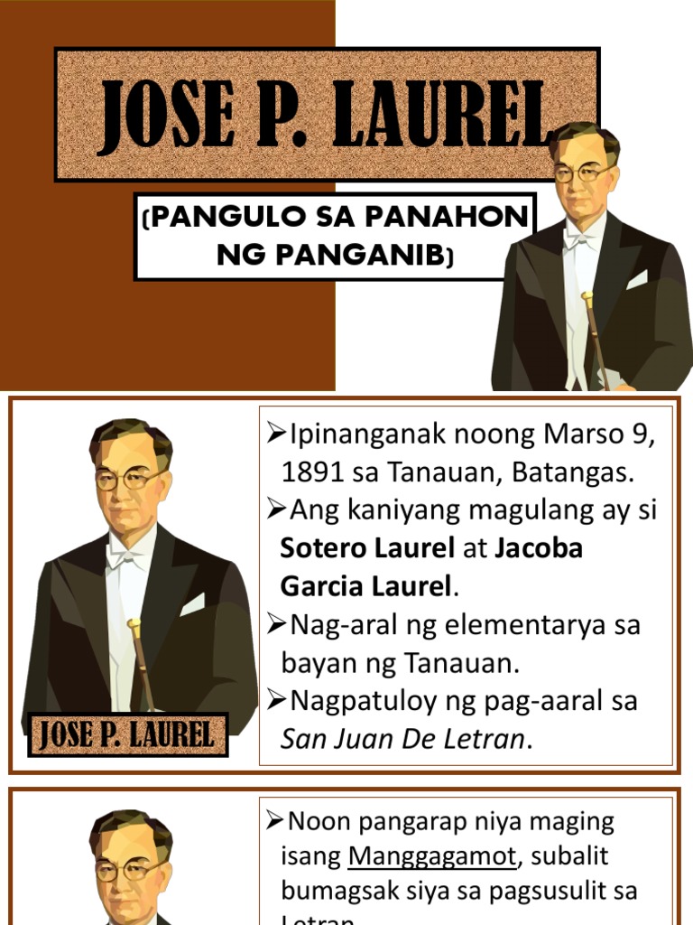Jose P. Laurel | PDF