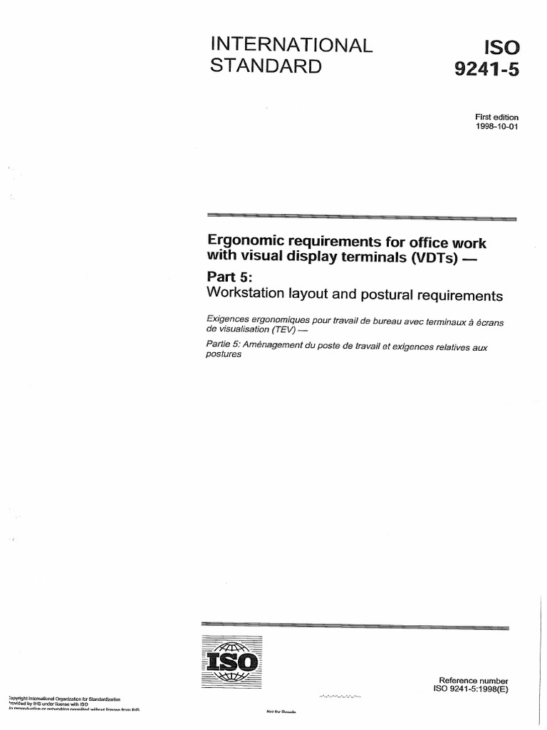 Iso 9241-5 | PDF