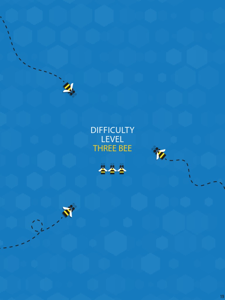 Difficulty Level: Three Bee | PDF