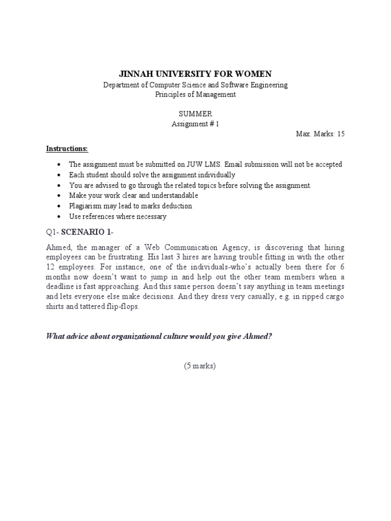 Assignment 1 | PDF | Computers