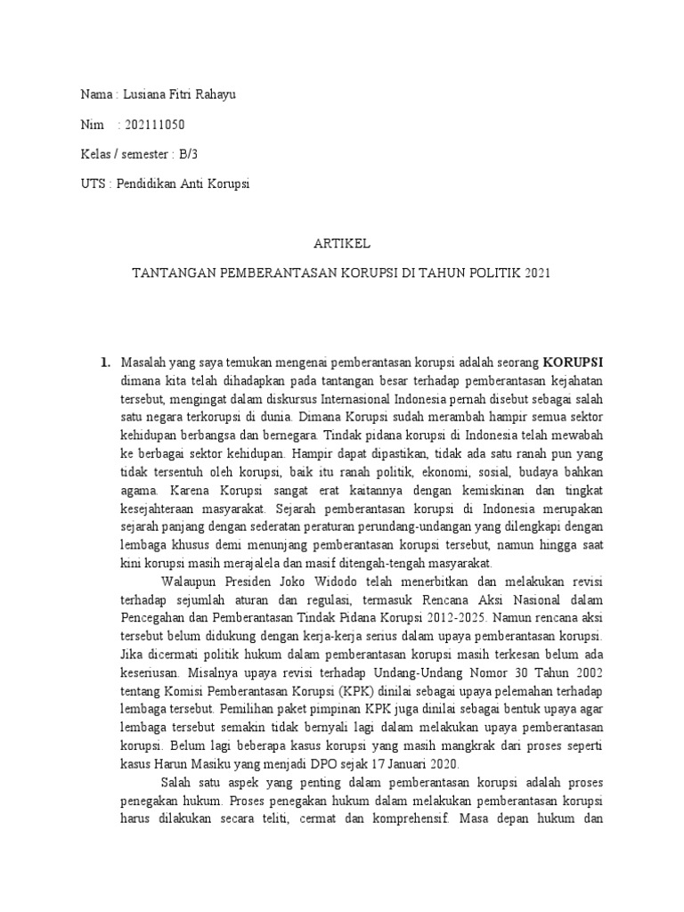 Lusiana Fitri Rahayu | PDF