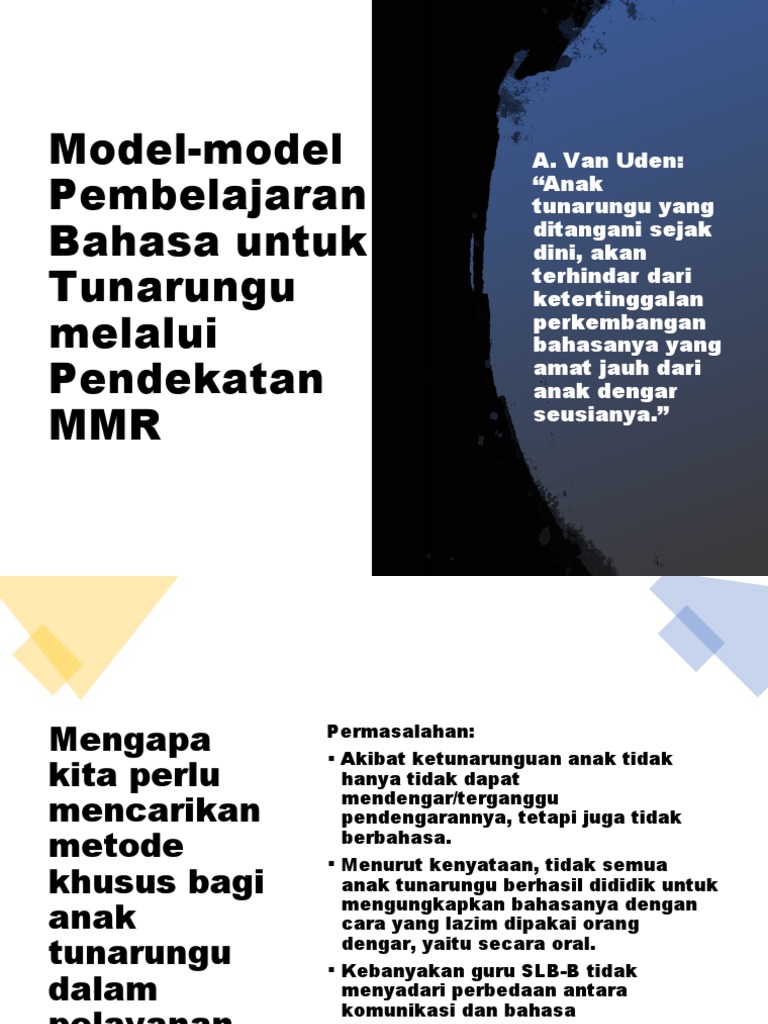 Presentasi Mmr-1 | PDF