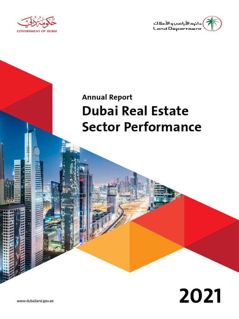 Annual Report Real Estate Sector Performance 2021 | PDF | Economic ...