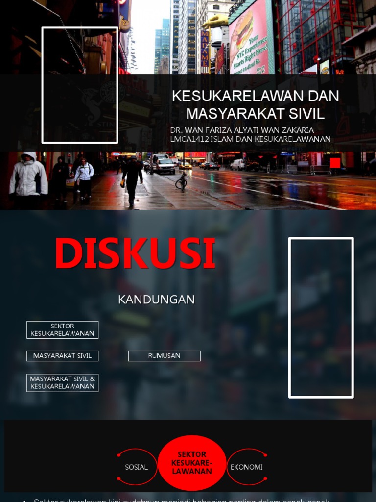 Kesukarelawanan Dan Masyarakat Sivil | PDF