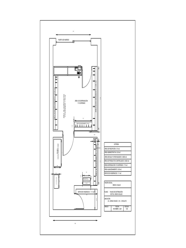 CLARITA N Drawing1.dwg BOTICA - DWG A2-Layout1 | PDF