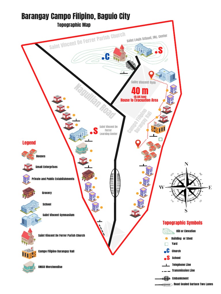 Barangay Campo Filipino - Topogrophic Map - Garcia, Kenneth C. | PDF ...