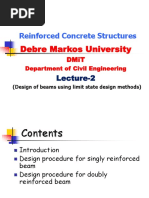 Formulas For RCC | PDF | Beam (Structure) | Prestressed Concrete