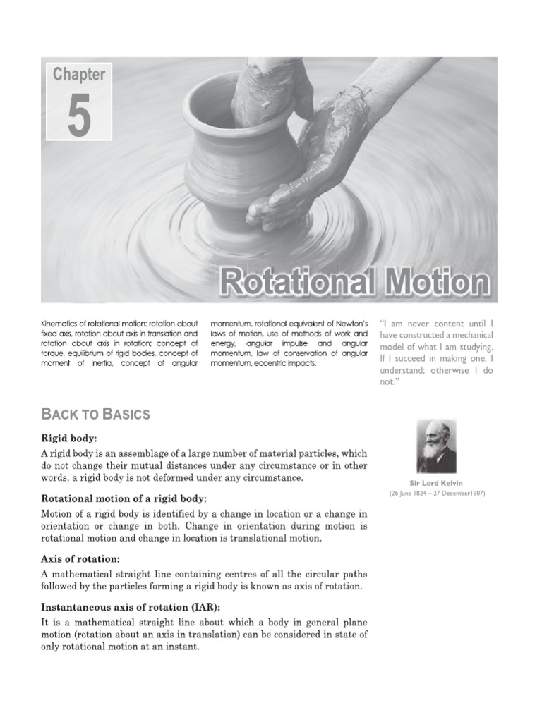 Rotational Motion Pathfinder | PDF