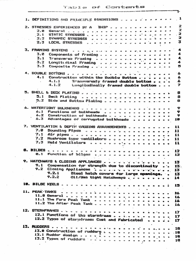 Ship Construction by Capt. Edrich Fernandes | PDF