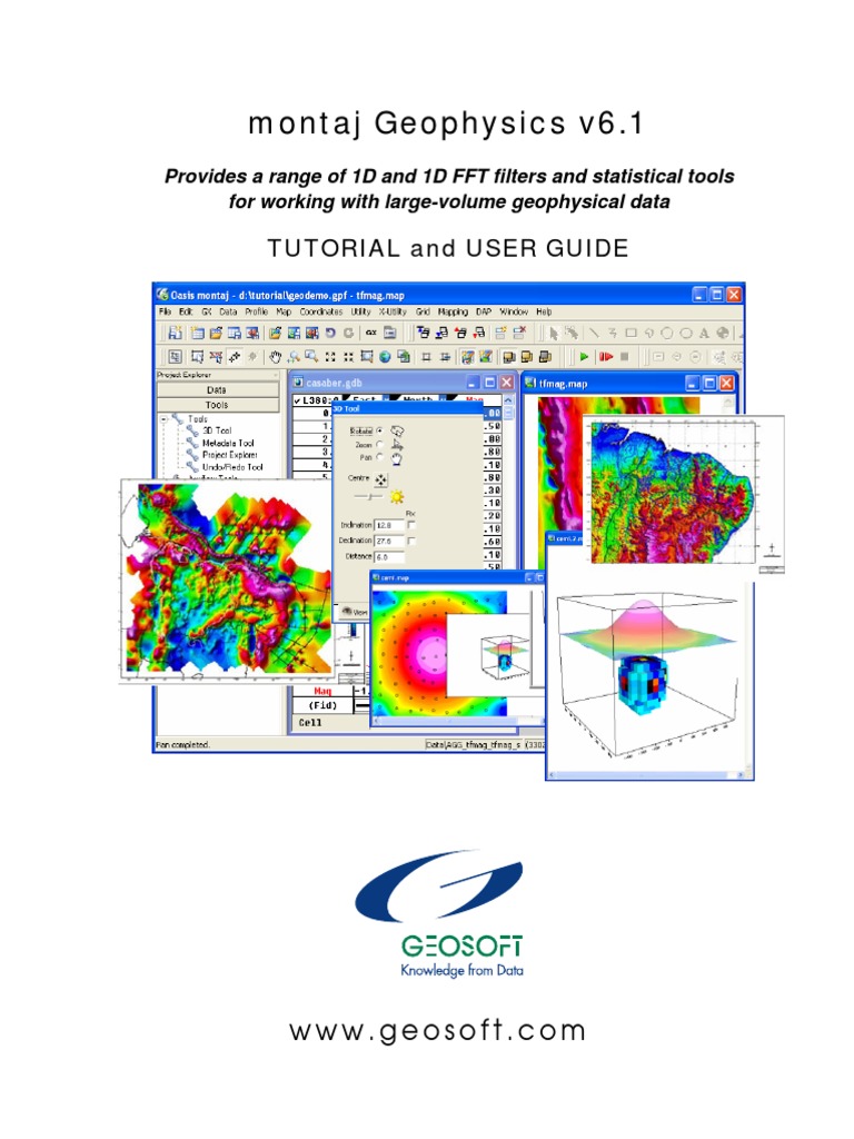 Montaj Geophysics v6.1: Tutorial and User Guide | PDF | Spectral ...