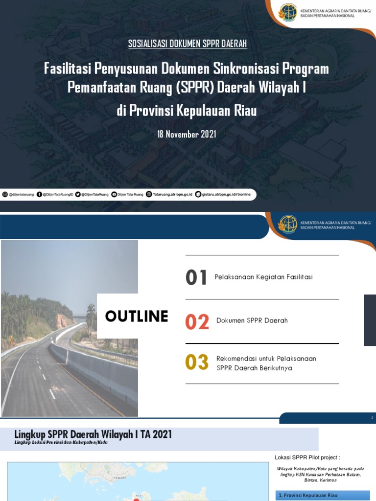 Sinkronisasi SPPR Daerah Kepri | PDF | Teknologi & Rekayasa