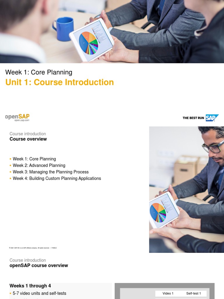 OpenSAP Sac4 Week 1 All Slides | PDF | Analytics | Euro