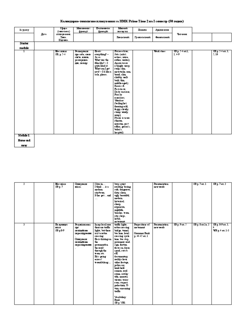 Prime Time 2 Part 1 | PDF