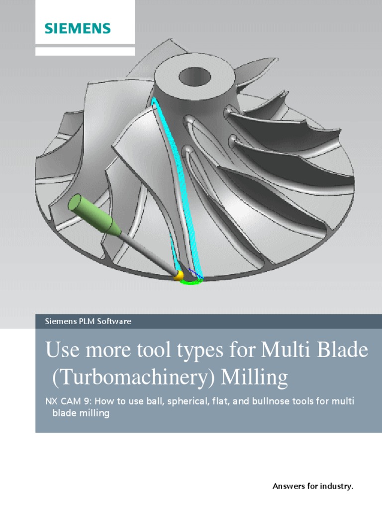 Multi Blade (Turbomachinery) Milling | PDF | Product Lifecycle | Computing