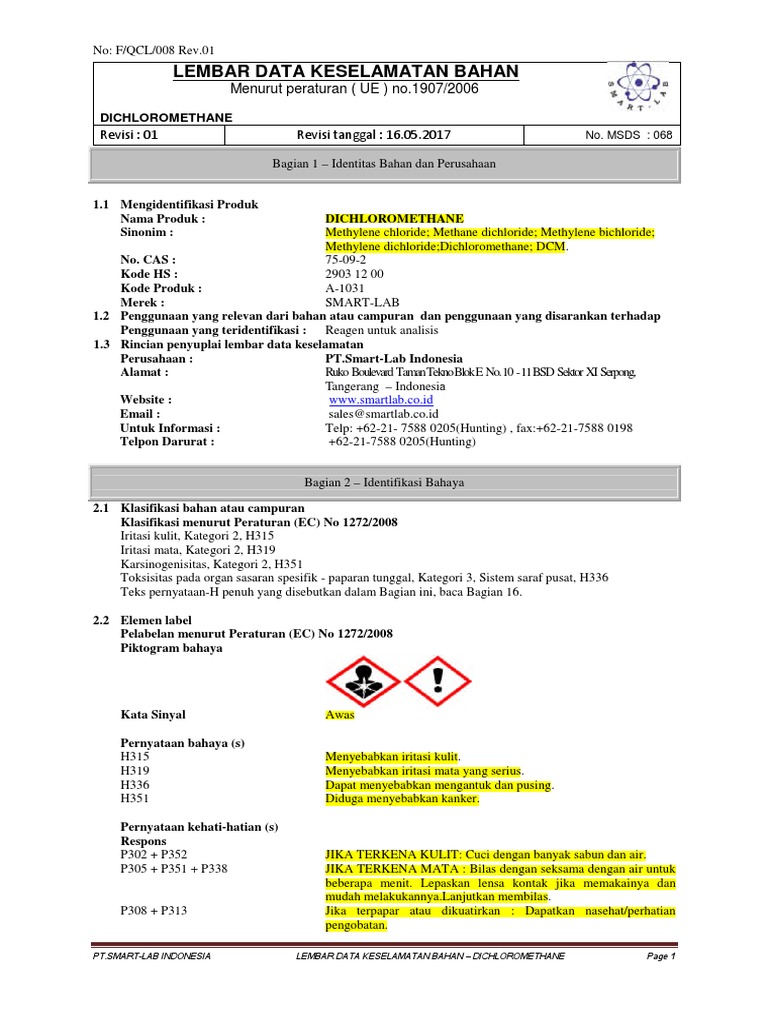 Msds 4 | PDF