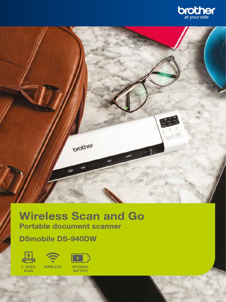 Wireless Scan and Go: Portable Document Scanner Dsmobile Ds-940Dw | PDF ...