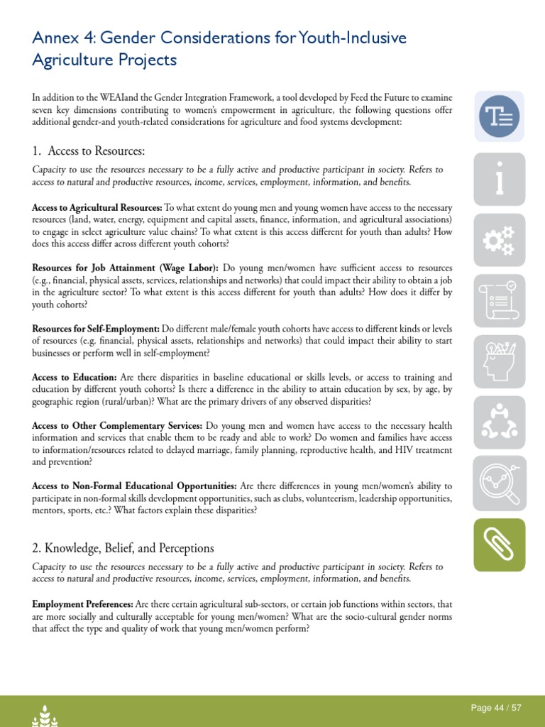 Access To Resources and Others | PDF | Woman | Employment