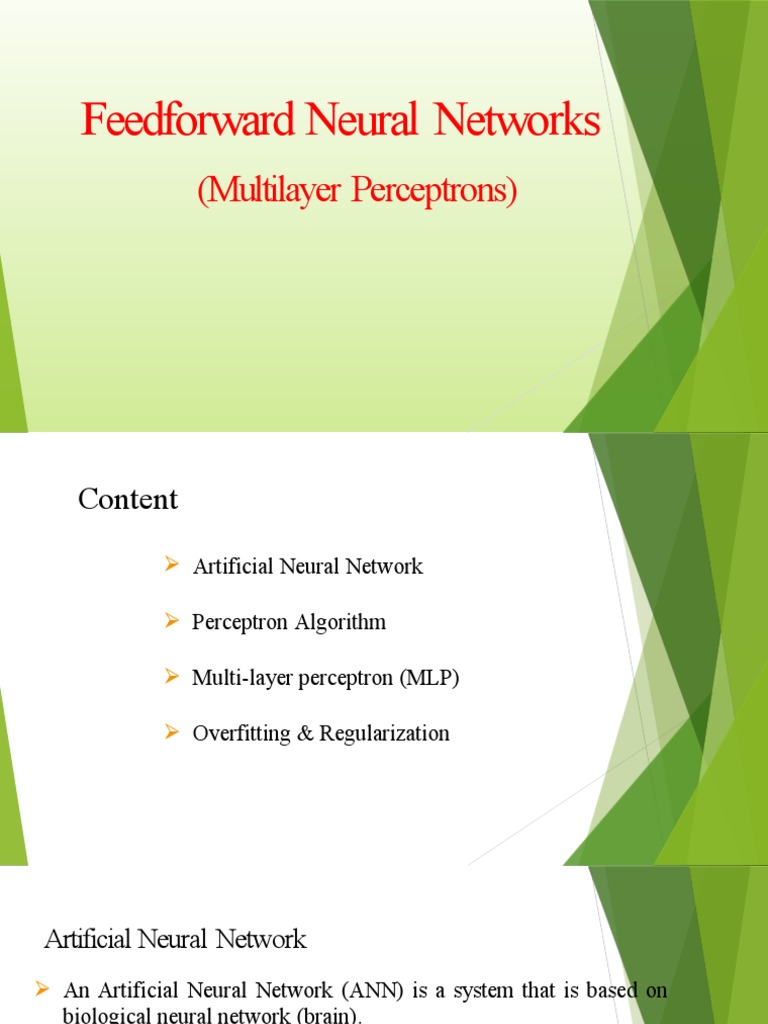 Feedforward Neural Network | PDF | Artificial Neural Network | Systems Science
