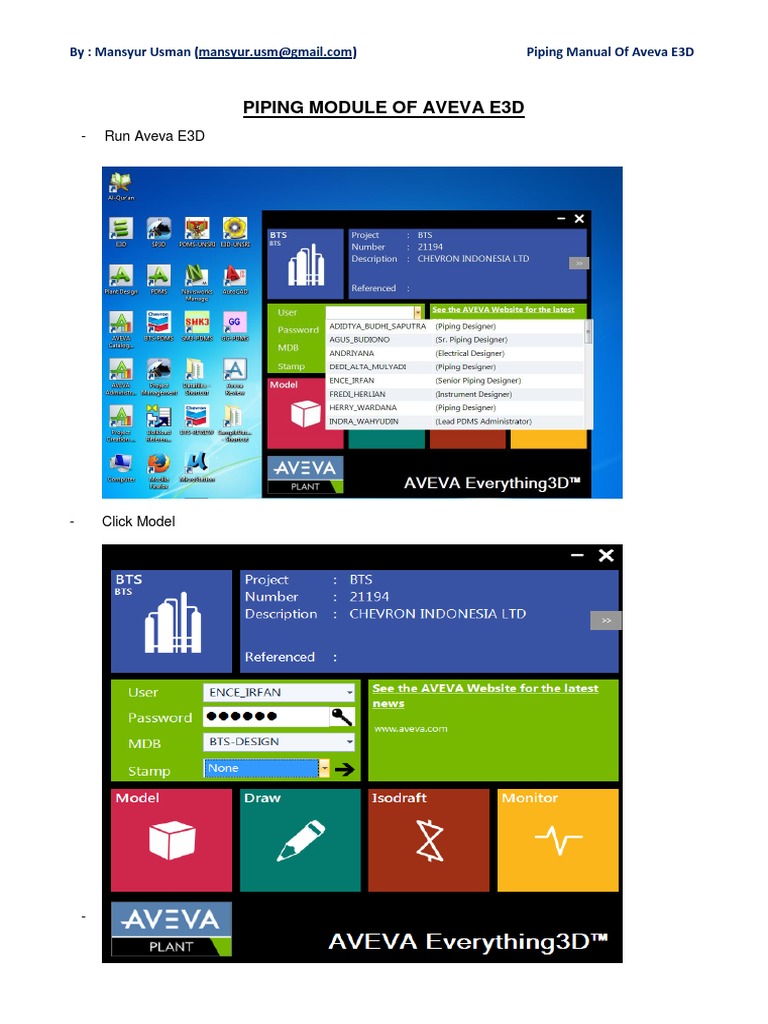 Piping Modeling in E3d | PDF