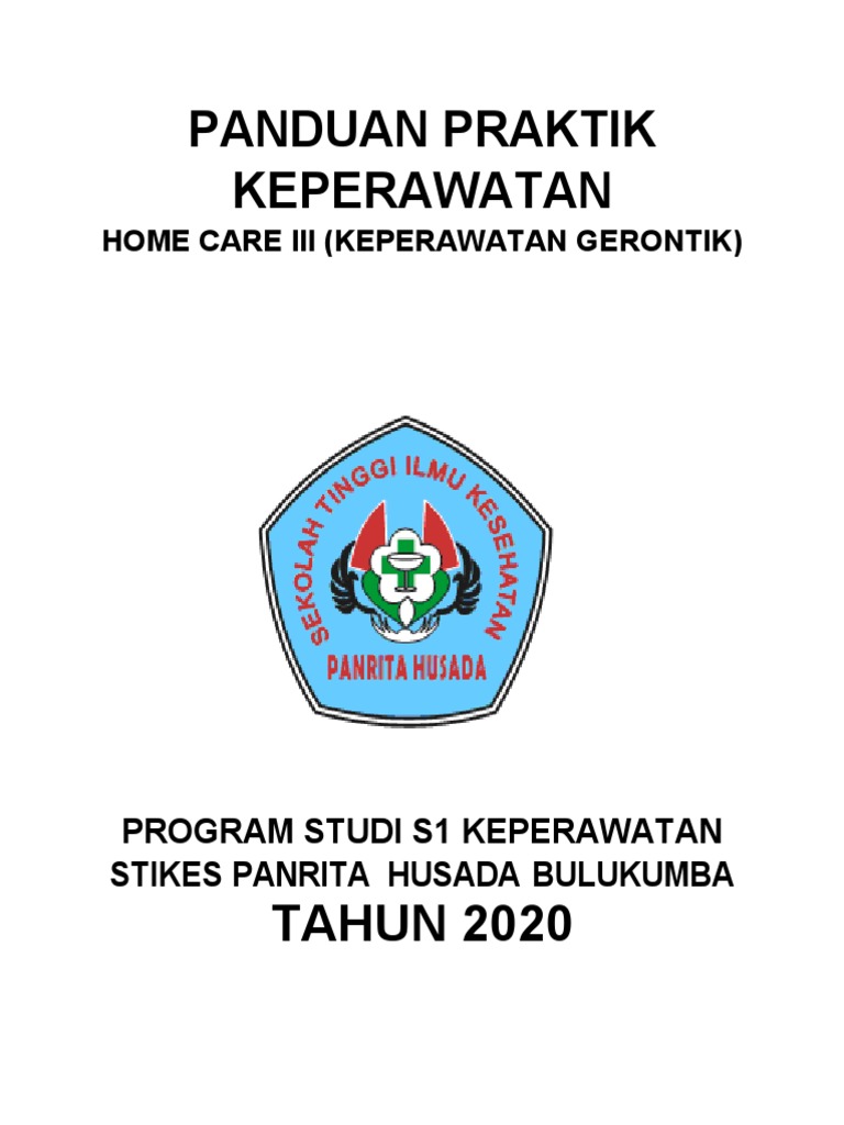 Panduan Praktik Keperawatan: Program Studi S1 Keperawatan Stikes Panrita Husada Bulukumba | PDF